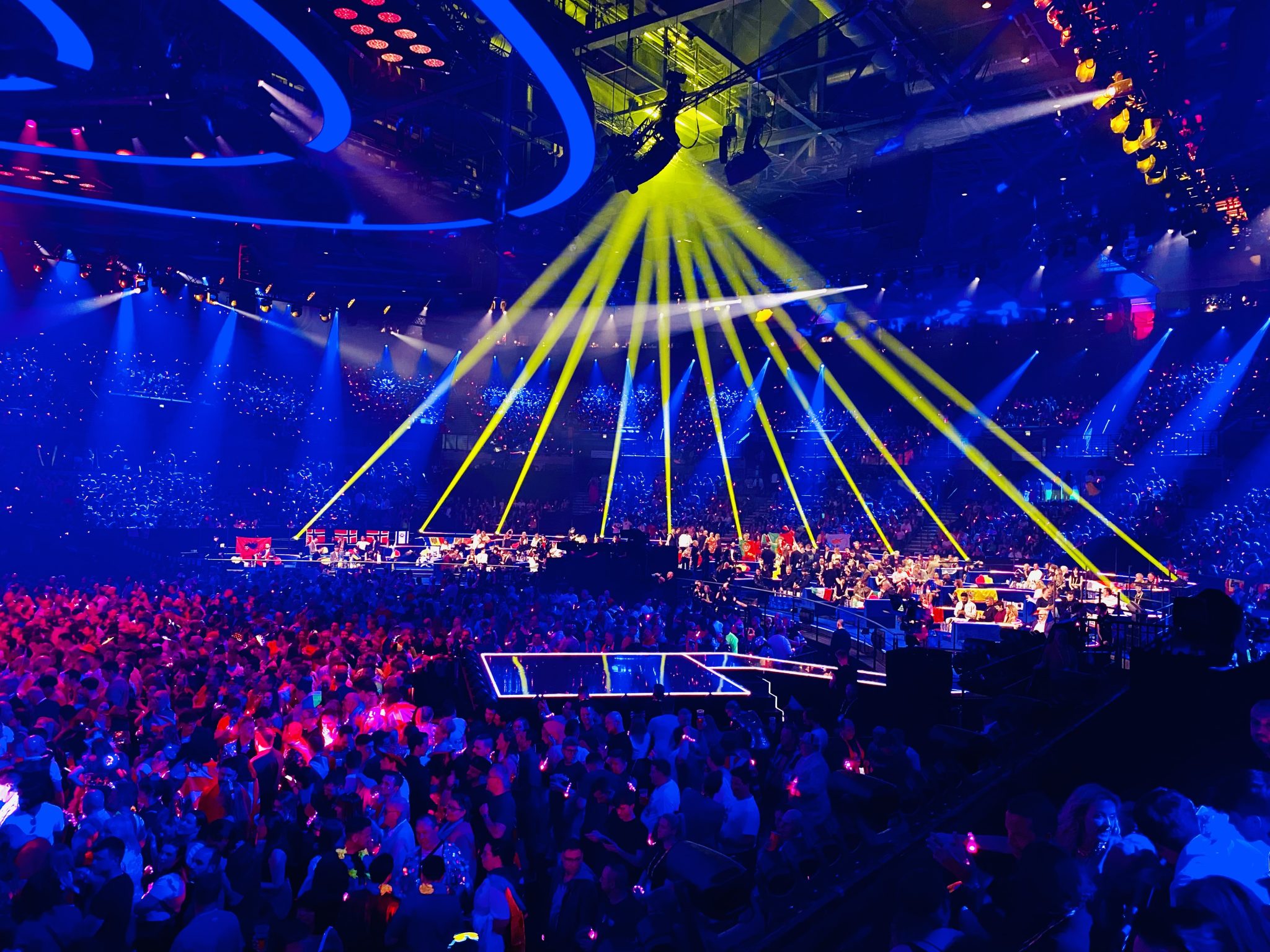 Claypaky Sharpy X Frames Take Center Stage at Eurovision Song Contest ...