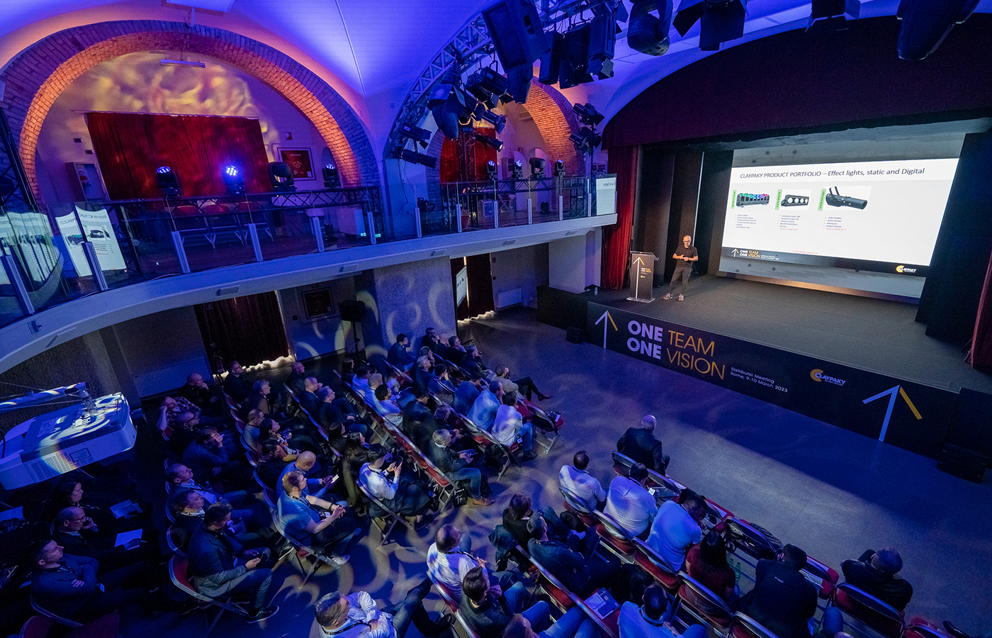 ONE TEAM, ONE VISION - Claypaky shares a visionary project at the ...