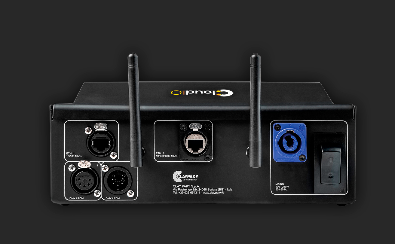 CloudIO: a new era in lighting fixture maintenance | Claypaky