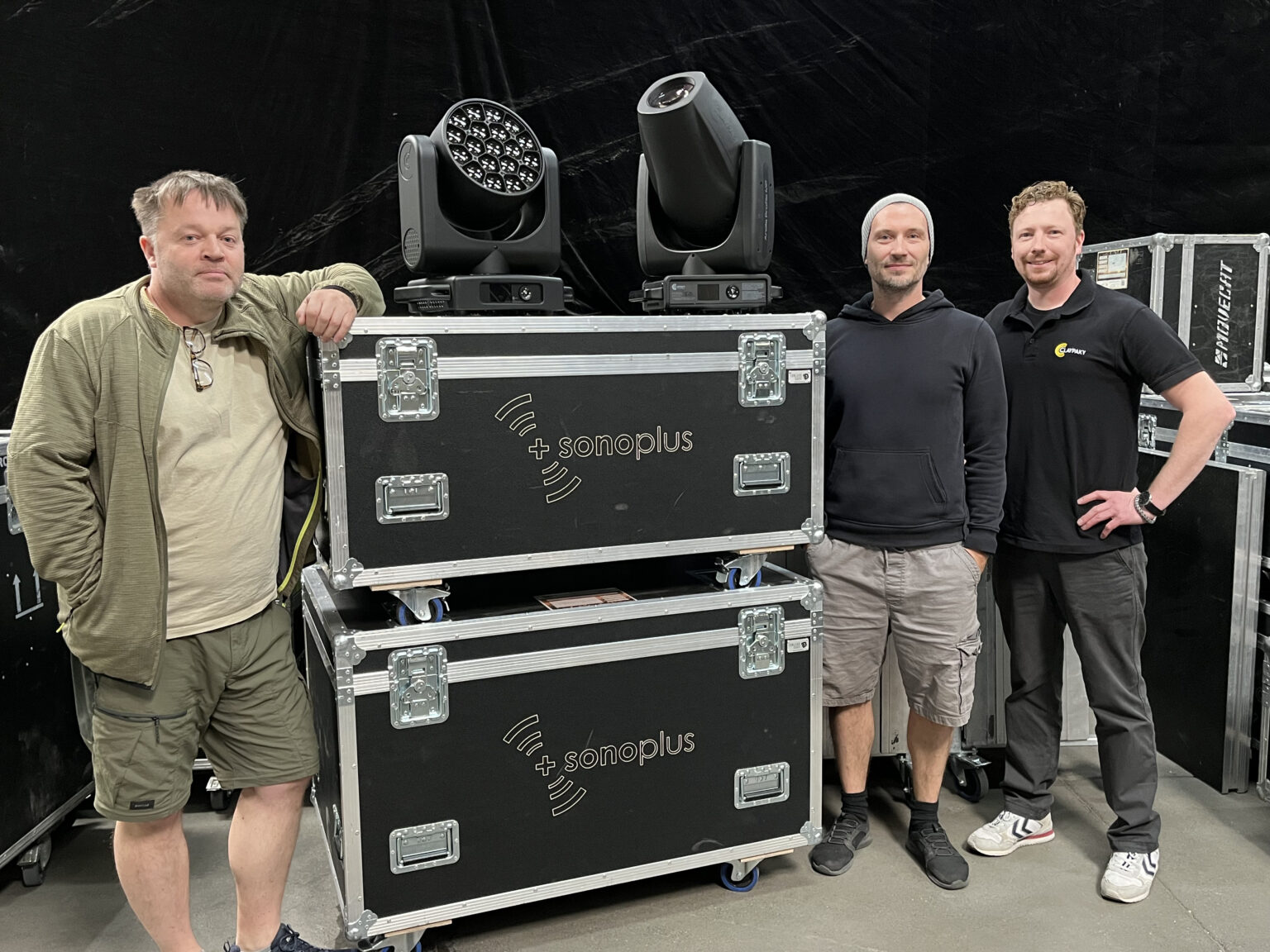 German rental company Sonoplus expanded its Claypaky inventory with ...