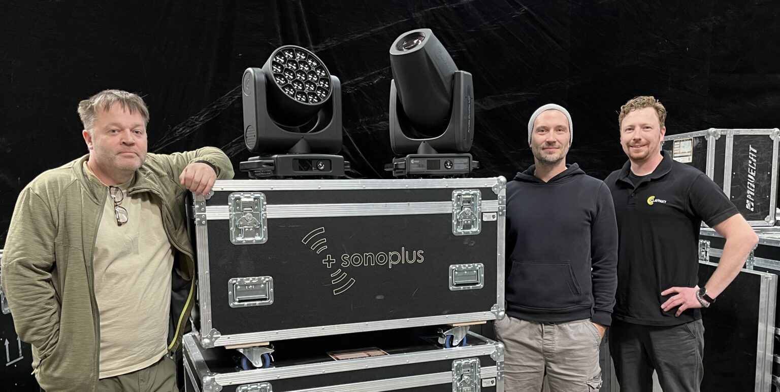 German rental company Sonoplus expanded its Claypaky inventory with ...